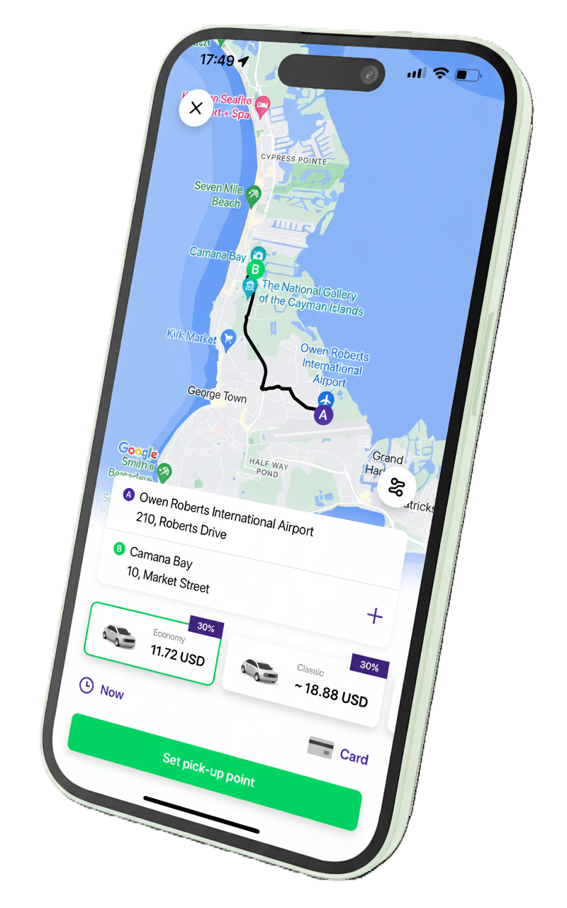 Island: GO! - Caribbean Ridesharing